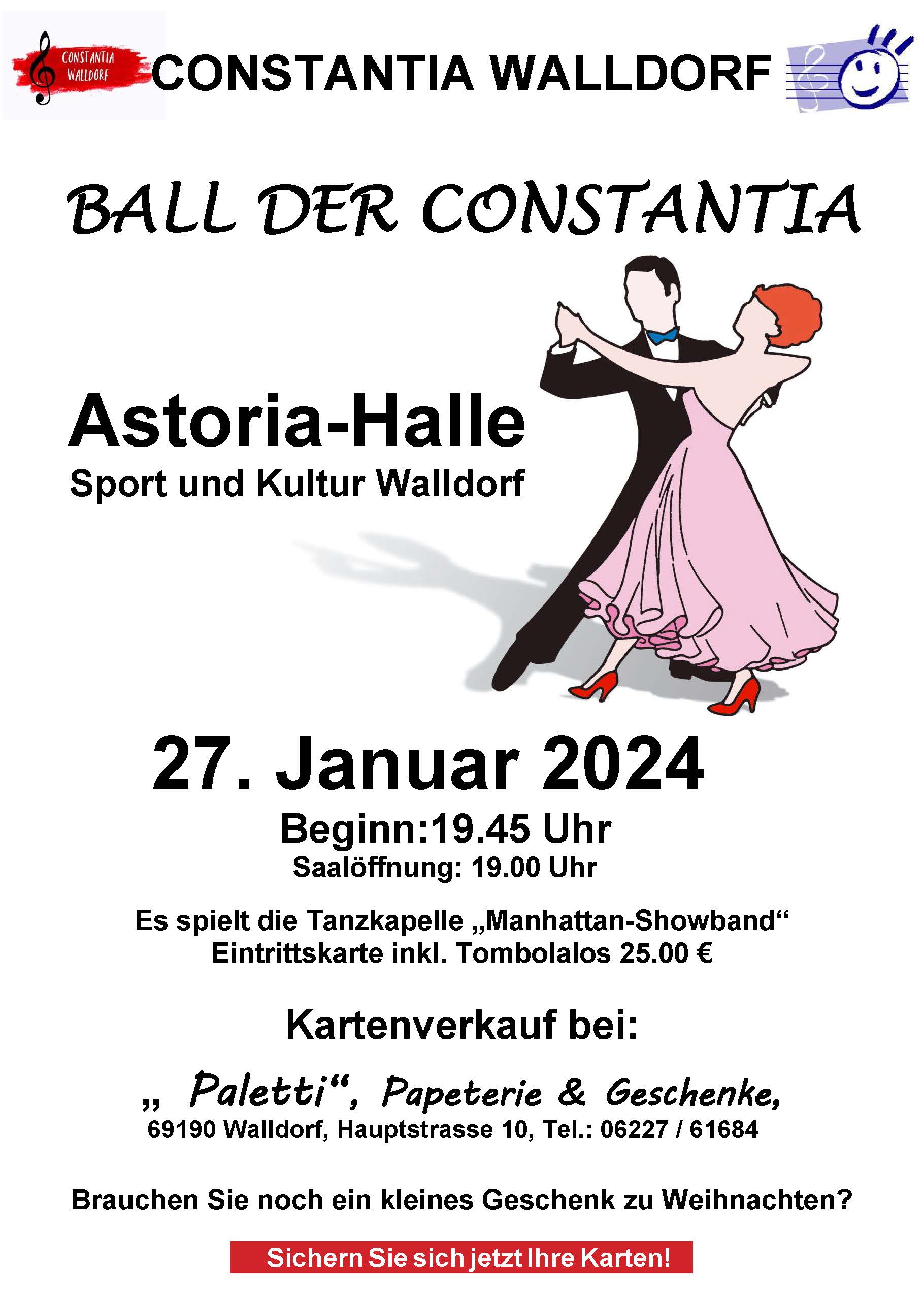 Unterstützung Ball der Constantia 2024 - Spendenplattform Heimatverbunden